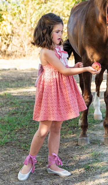 Vestido maemuki MARTA Y PAULA - Blau i Rosa